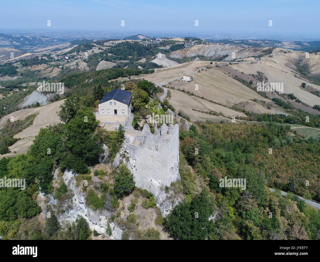 The Castle of Canossa, province of Reggio Emilia, northern Italy Stock ...