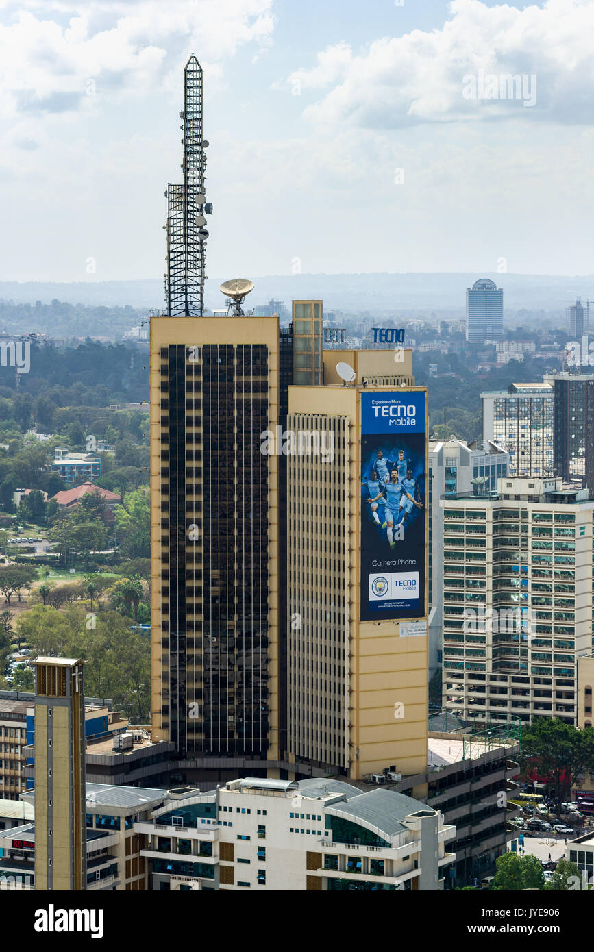 Teleposta Towers, Nairobi, Kenya Stock Photo - Alamy