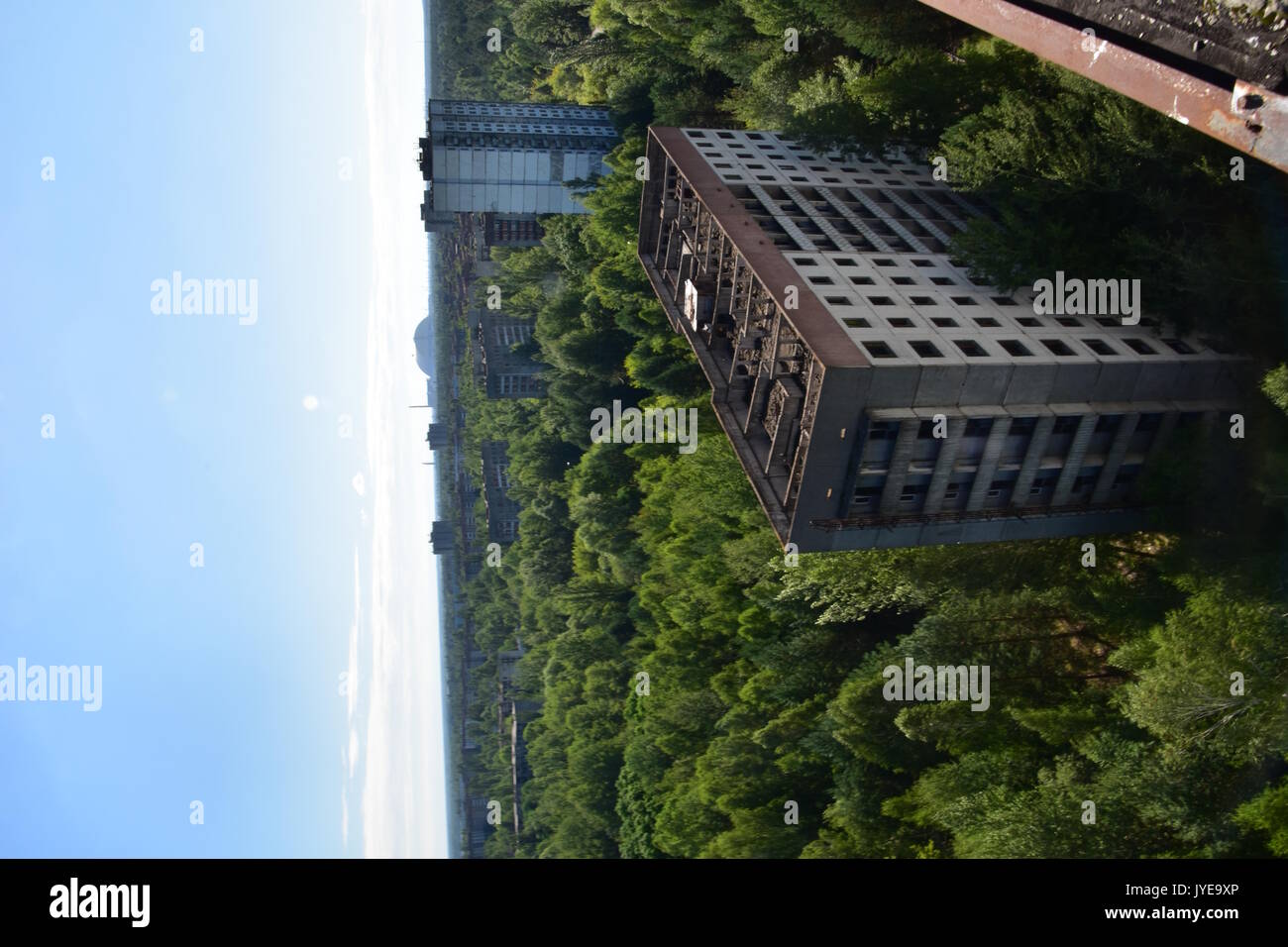 Abandoned City Chernobyl Nuclear Exclusion Zone Stock Photo - Alamy
