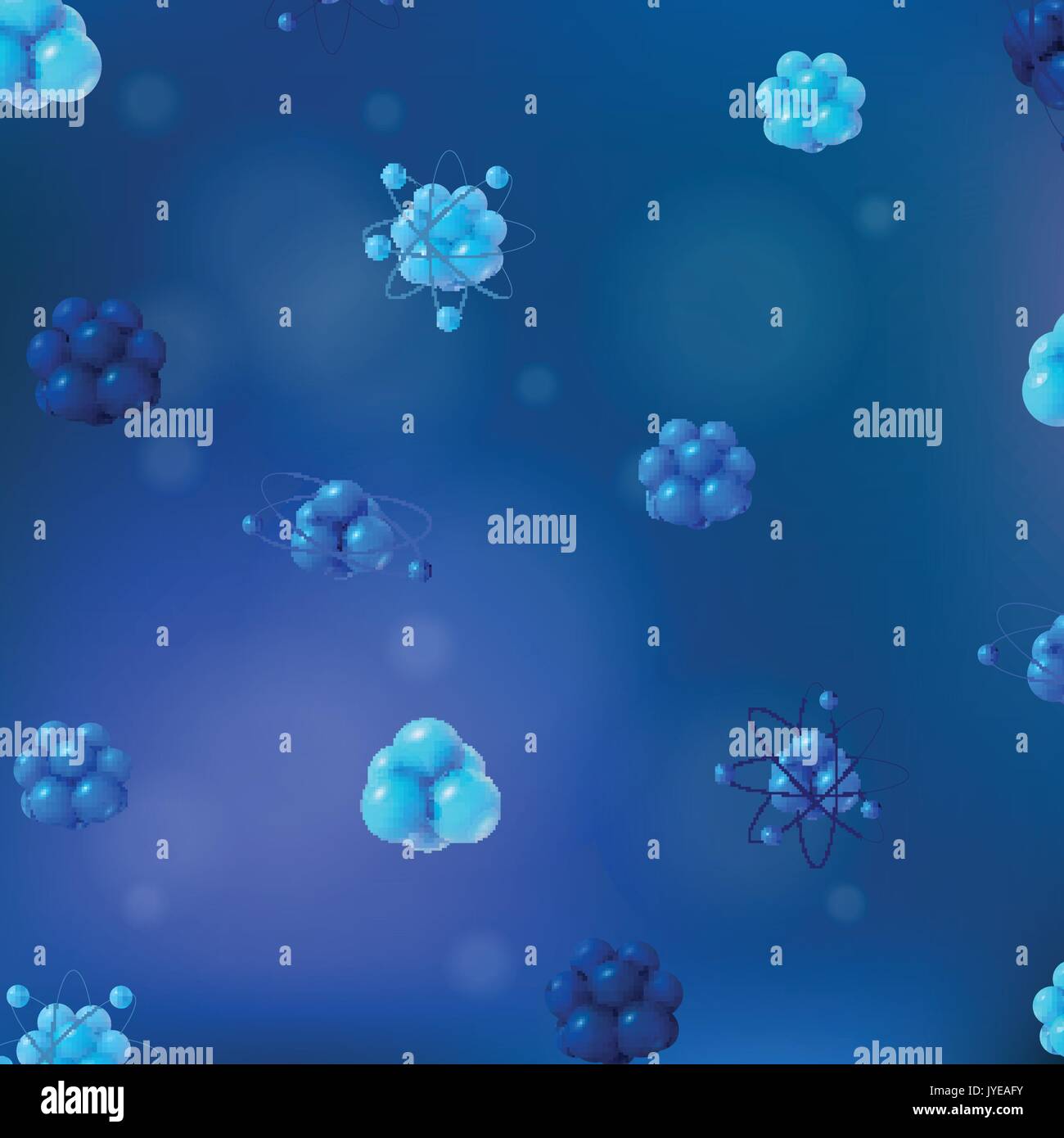 3d abstract scientific background Stock Vector Image & Art - Alamy