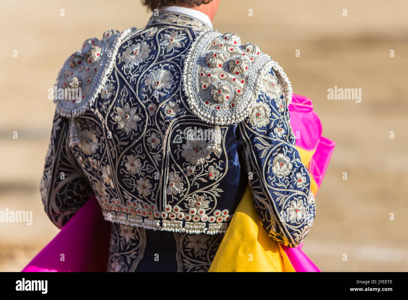 Bullfighter capote cape spain hi-res stock photography and images - Alamy