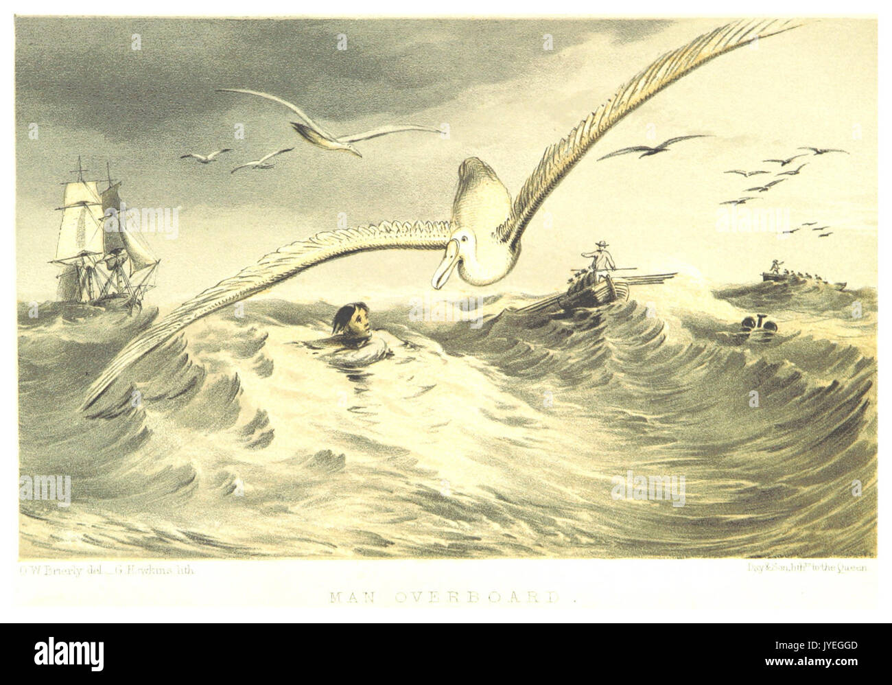 Man overboard hi-res stock photography and images - Alamy