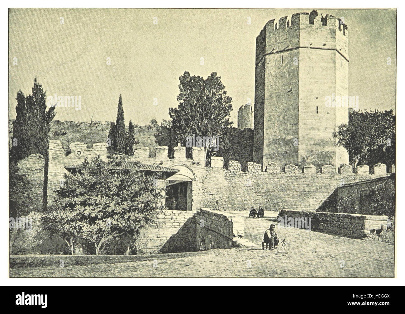 ELLIOT(1893) The Seven Towers Stock Photo - Alamy