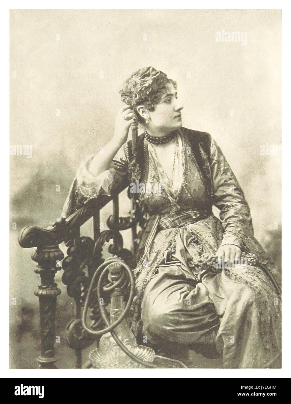 CLEMENT(1895) pg333 A Turkish Lady Stock Photo - Alamy