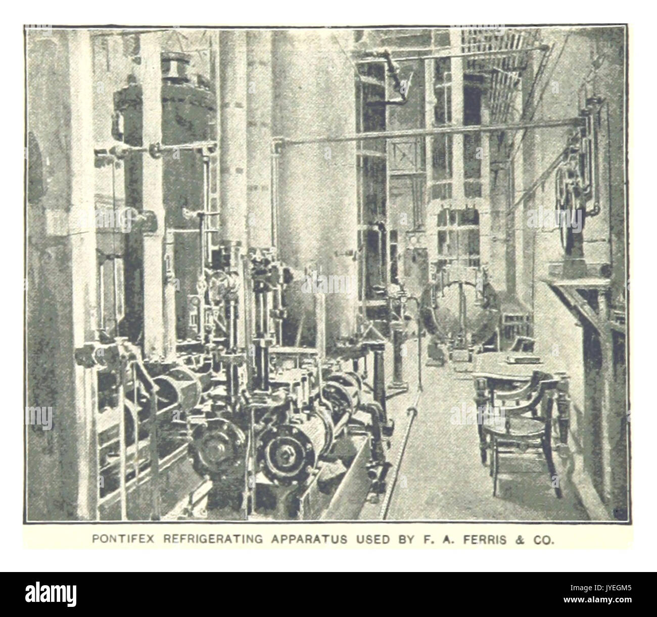 Refrigerating machine Cut Out Stock Images & Pictures - Alamy