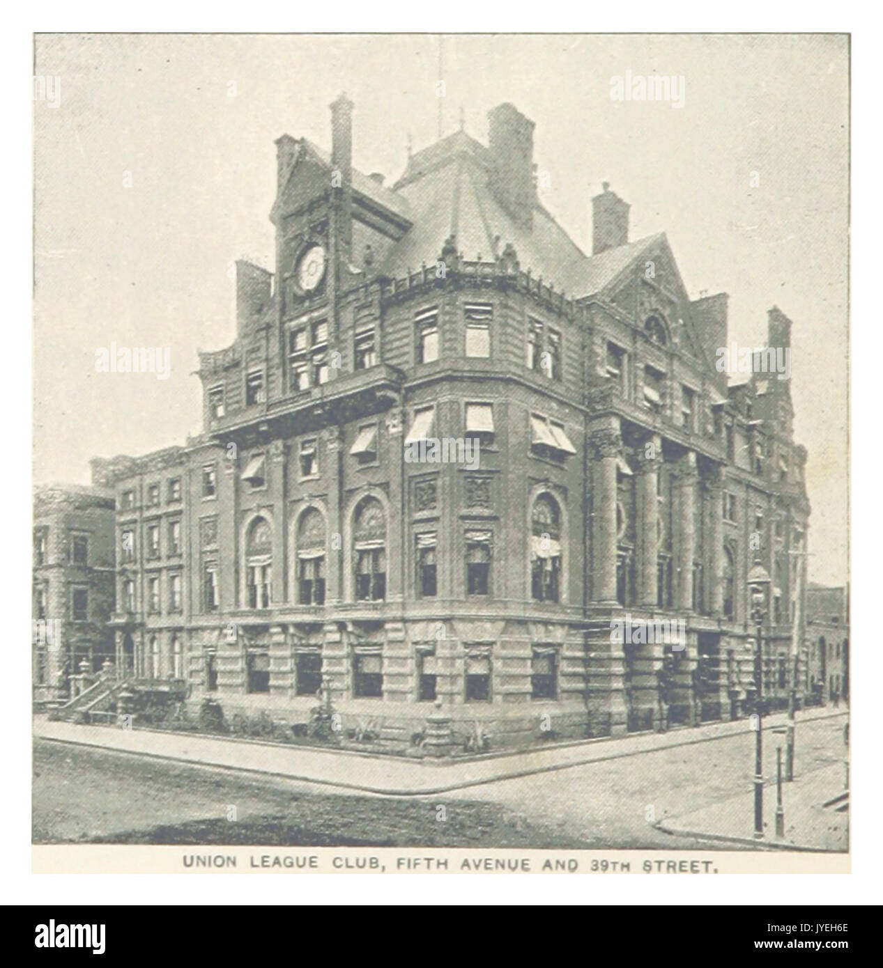 Building the union league club new york hi-res stock photography and ...
