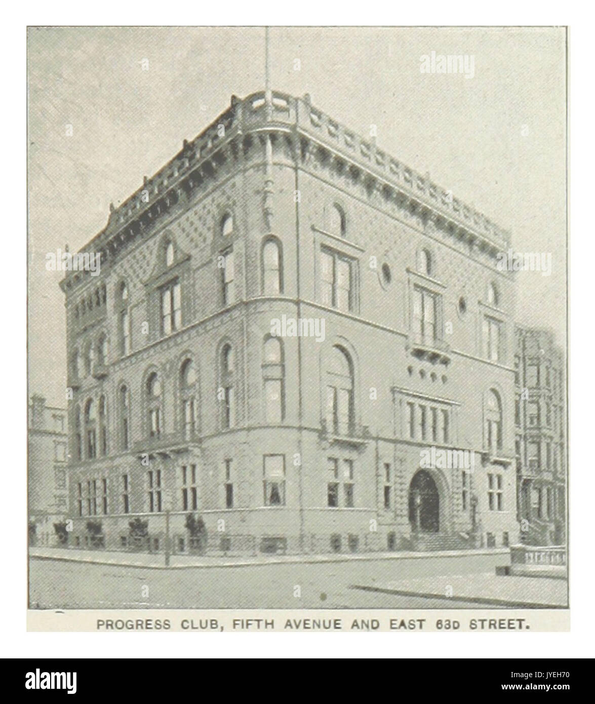 (King1893NYC) pg557 PROGRESS CLUB, FIFTH AVENUE AND EAST 63D STREET ...