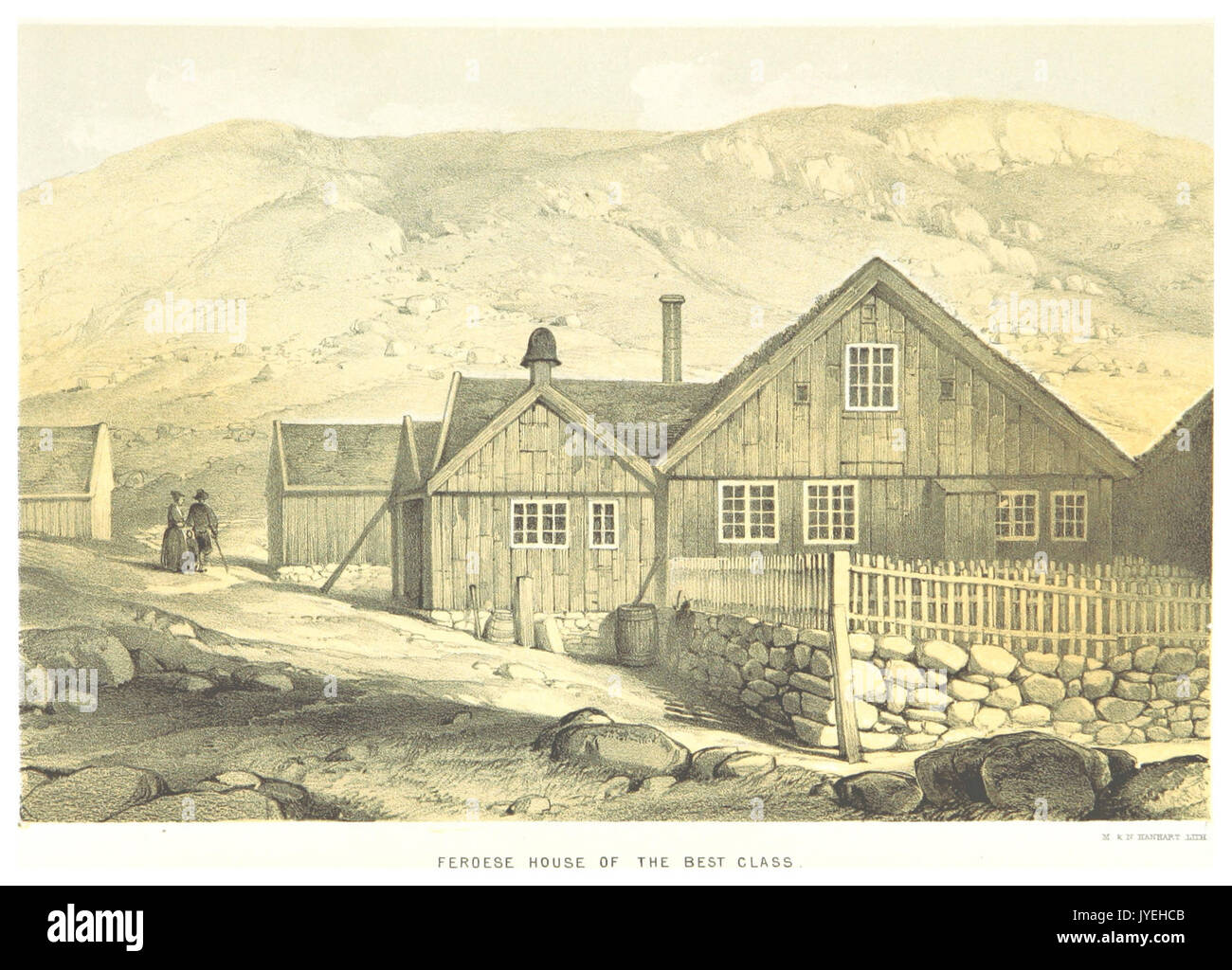 MARIA (CRUISE 1854) FEROESE HOUSE OF THE BEST CLASS Stock Photo - Alamy