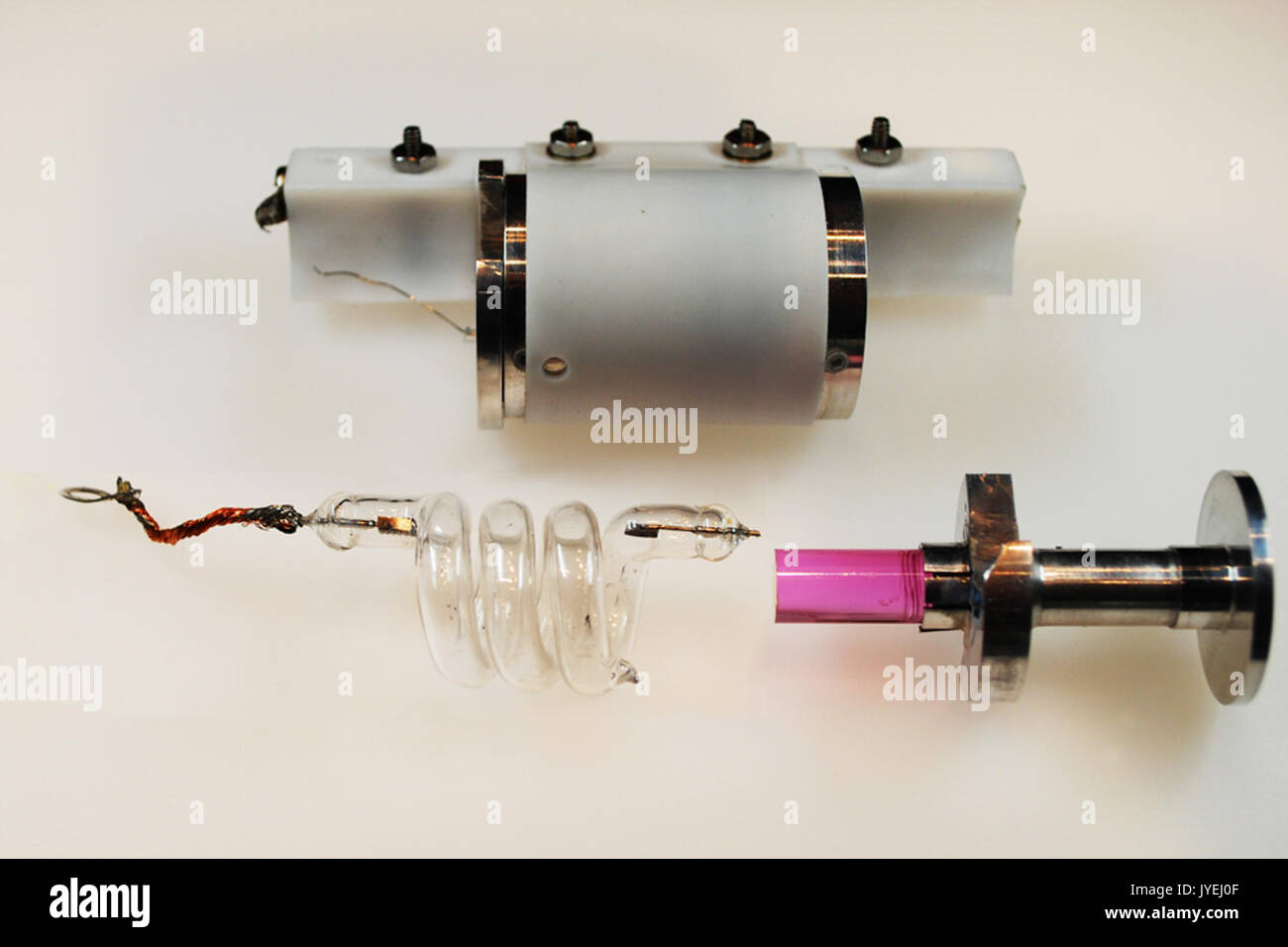 5 Maiman Laser Components Stock Photo - Alamy