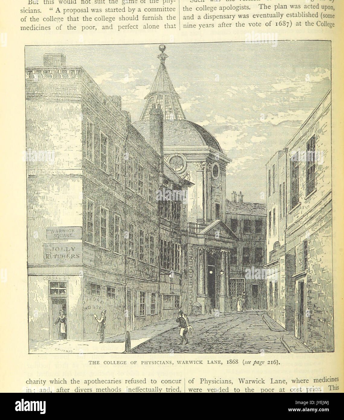 Warwick lane hi-res stock photography and images - Alamy