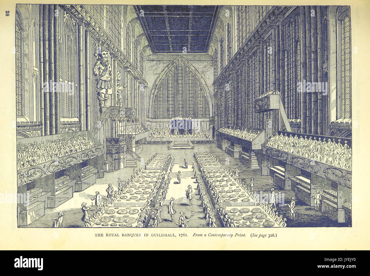 Banquet at guildhall hi-res stock photography and images - Alamy