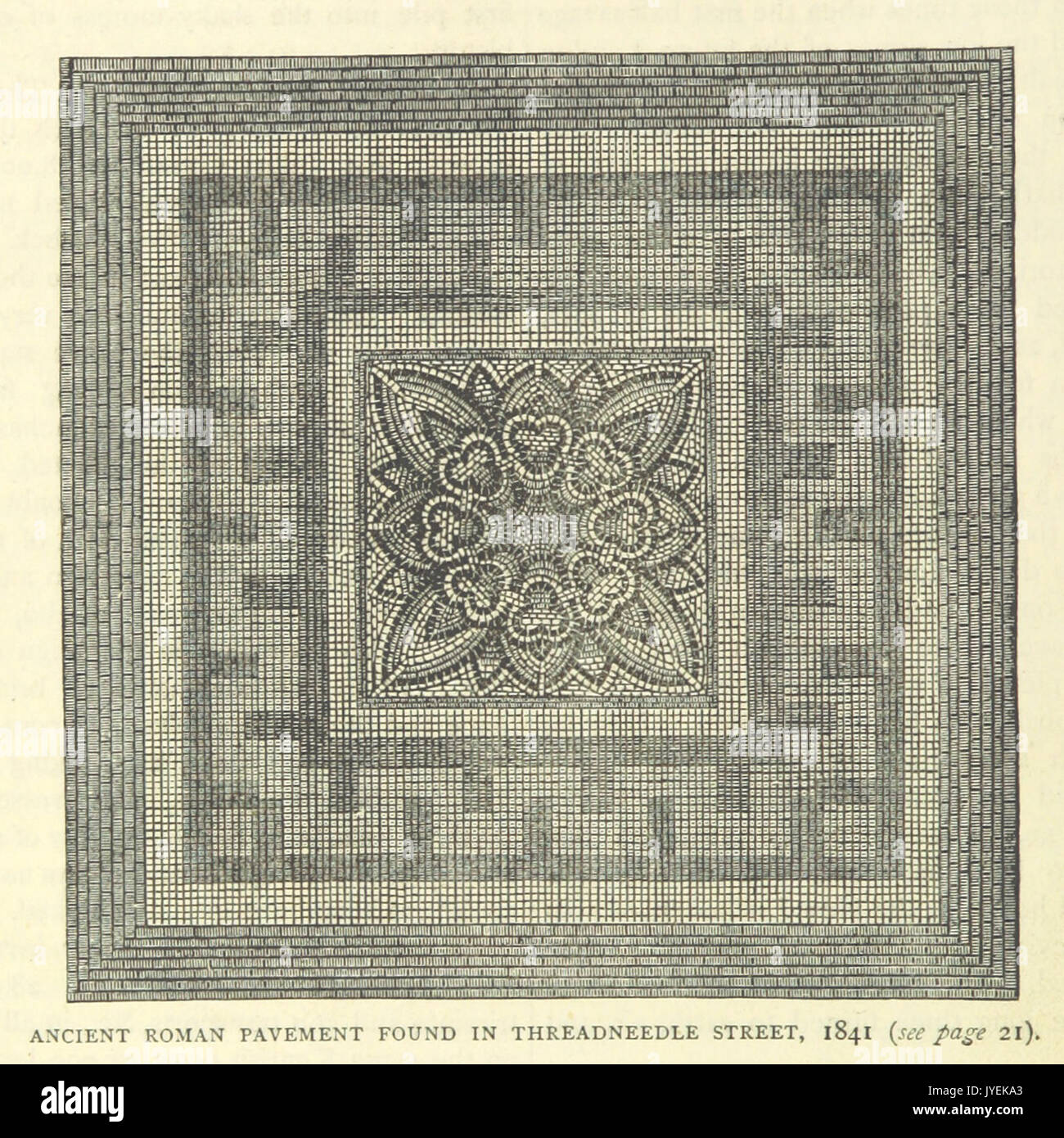 ONL (1887) 1.018 Ancient Roman Pavement Stock Photo - Alamy