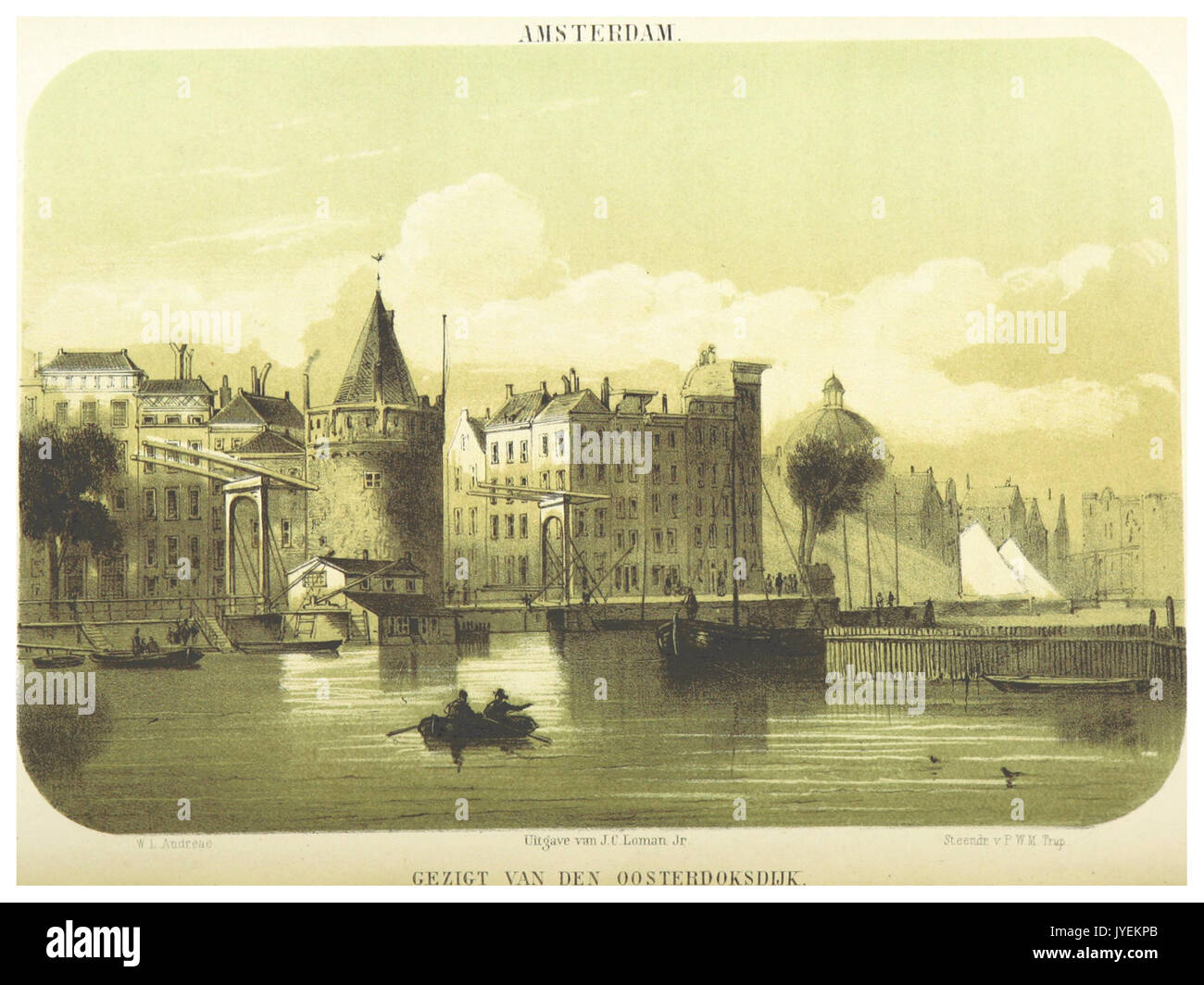 Amsterdam 1855 hi-res stock photography and images - Alamy