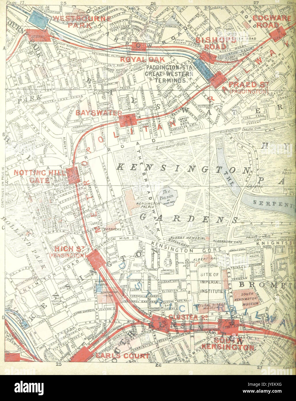 London 1888 map hi-res stock photography and images - Alamy