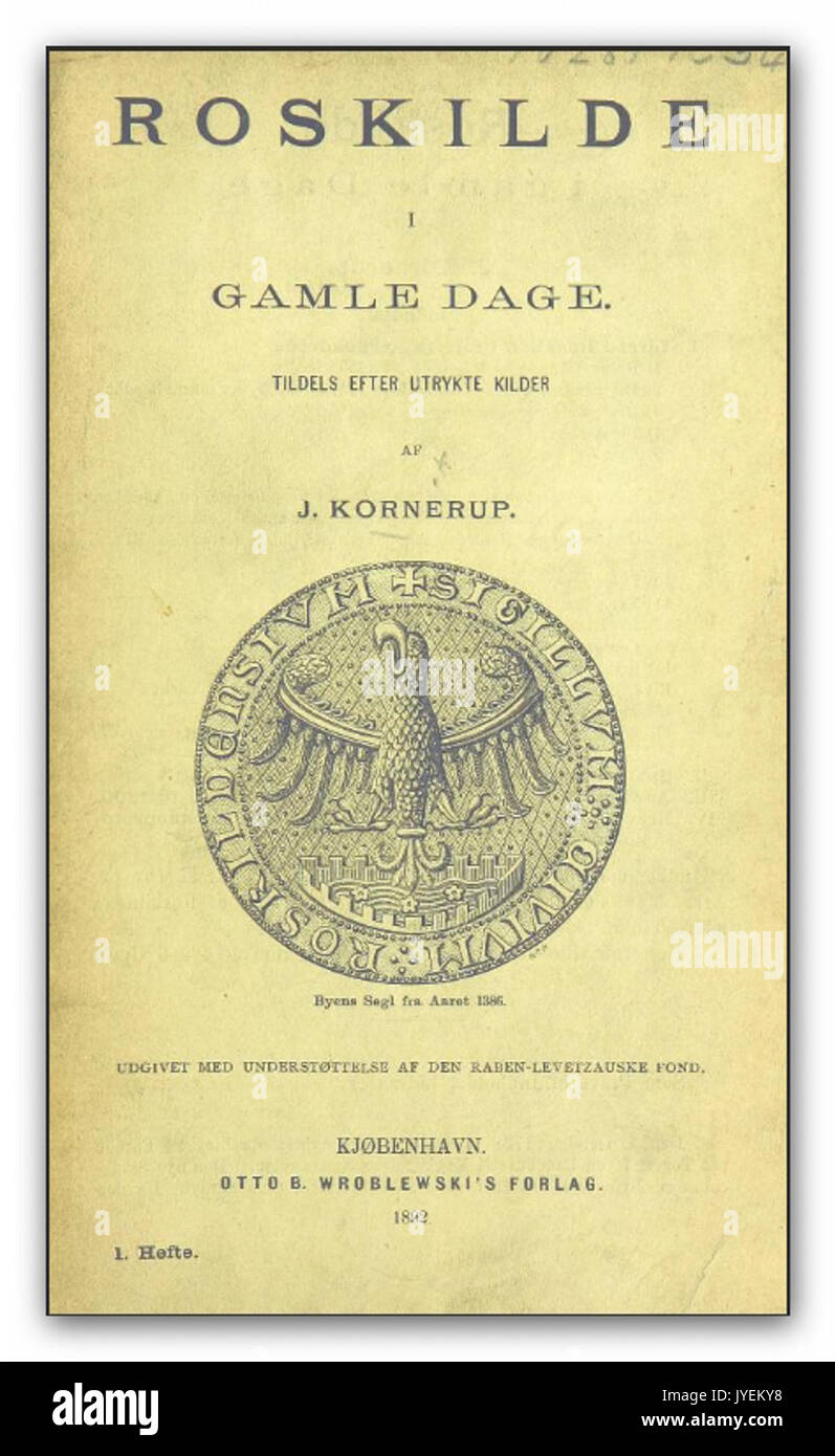 Roskilde map hi-res stock photography and images - Alamy