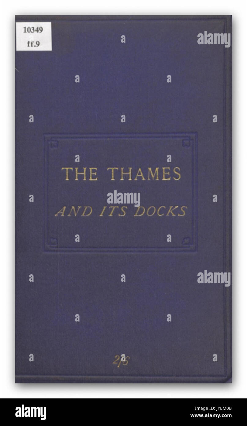 FORROW(1877) The Thames and its docks Stock Photo - Alamy