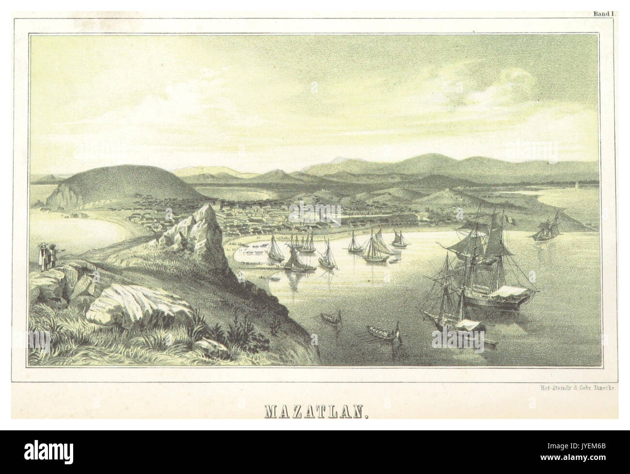 Map of mazatlan hi-res stock photography and images - Alamy
