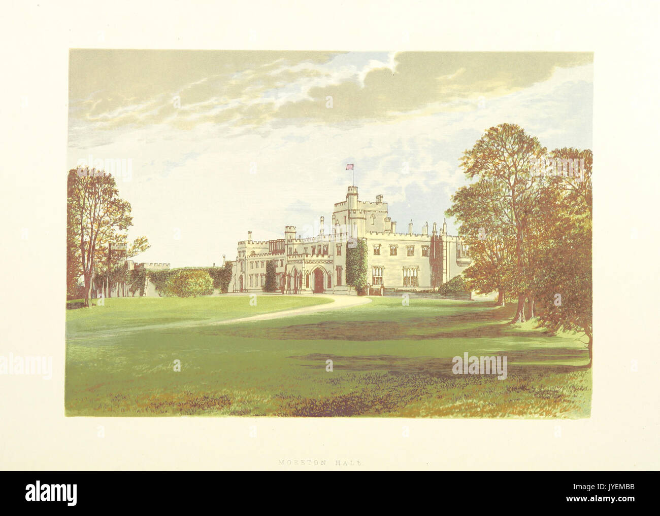 Old moreton hall hi-res stock photography and images - Alamy