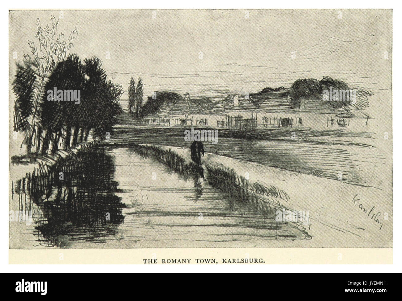 Towns scenes Cut Out Stock Images & Pictures - Alamy