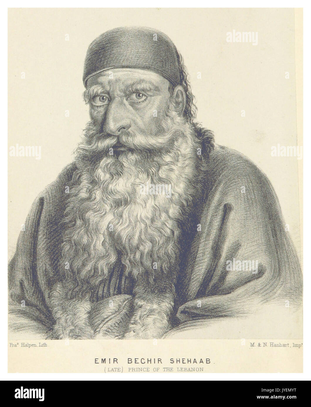 CHURCHILL(1853) EMIR BECHIR SHEHAAB (LATE PRINCE OF THE LEBANON Stock ...