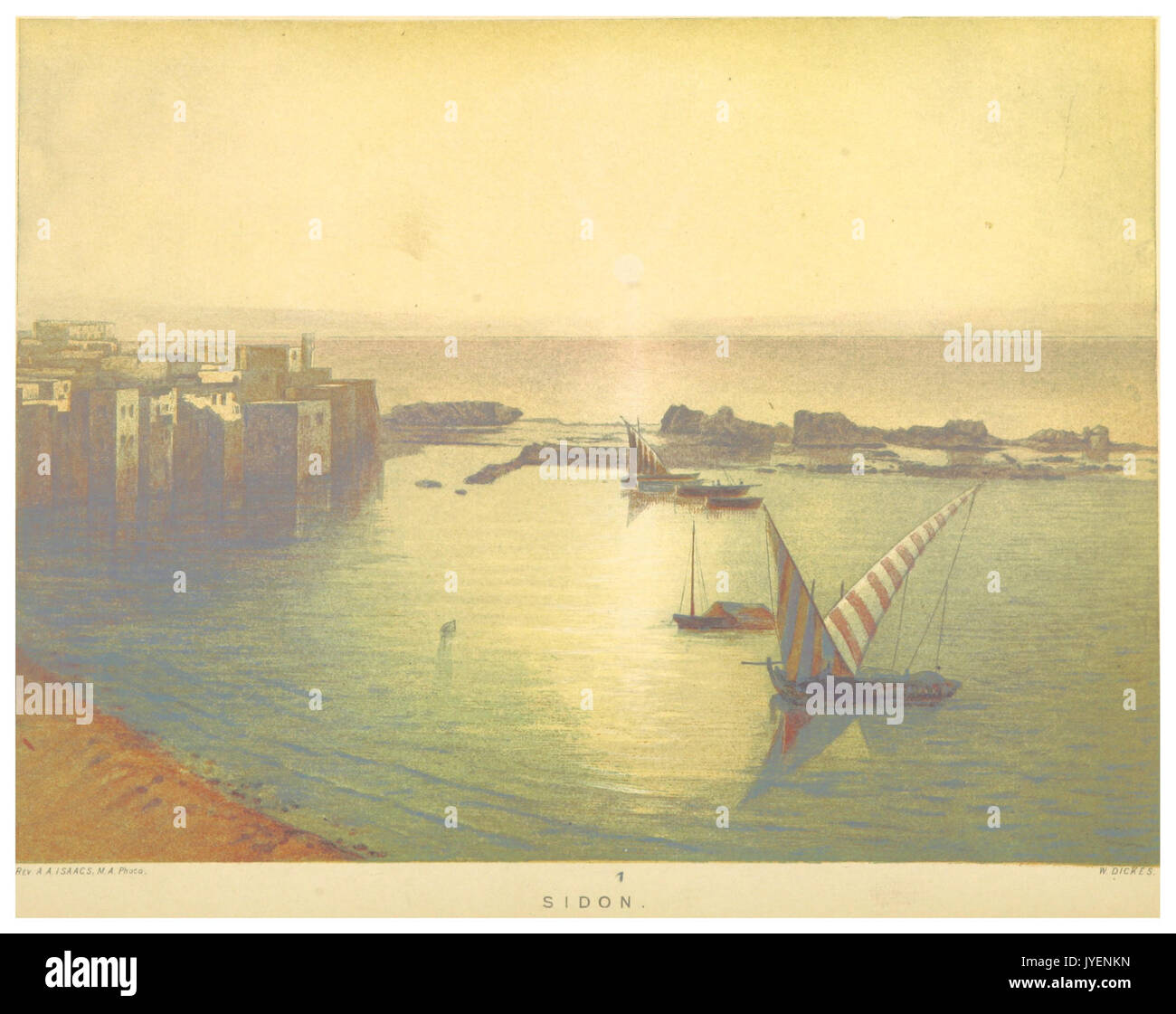 Sidon map hi-res stock photography and images - Alamy