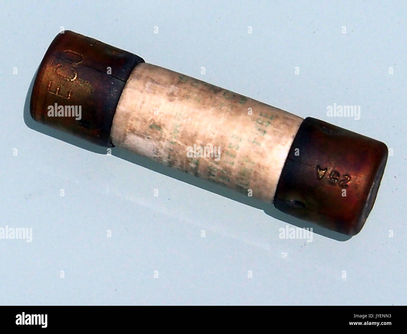 25A ECO cartridge fuse, pic1 Stock Photo - Alamy
