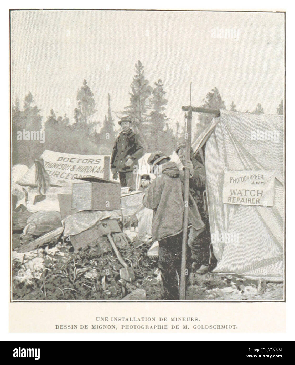 Boillot 1899 p197 une installation de mineurs dessin de mignon hi-res ... Boillot 1899 p197 une installation de mineurs dessin de mignon hi-res ...