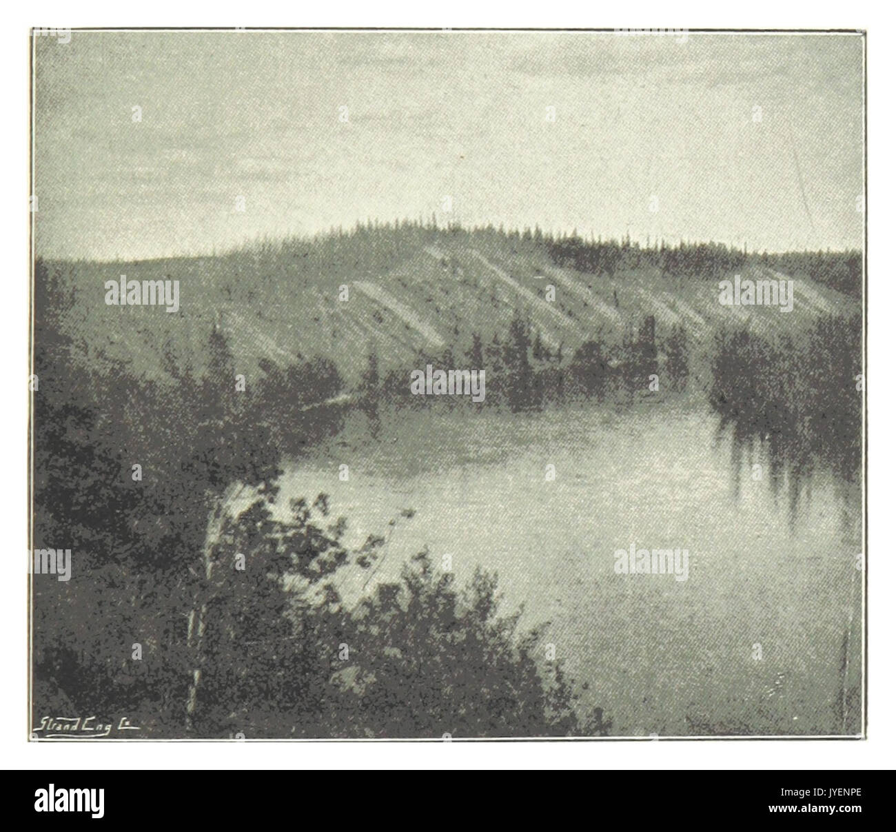 Canadian river landscape Cut Out Stock Images & Pictures - Alamy