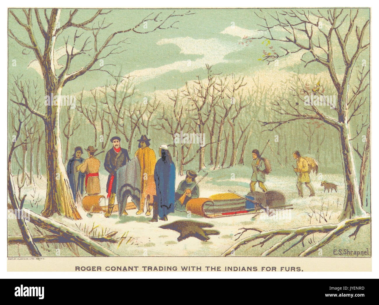 Native american trading hi-res stock photography and images - Alamy