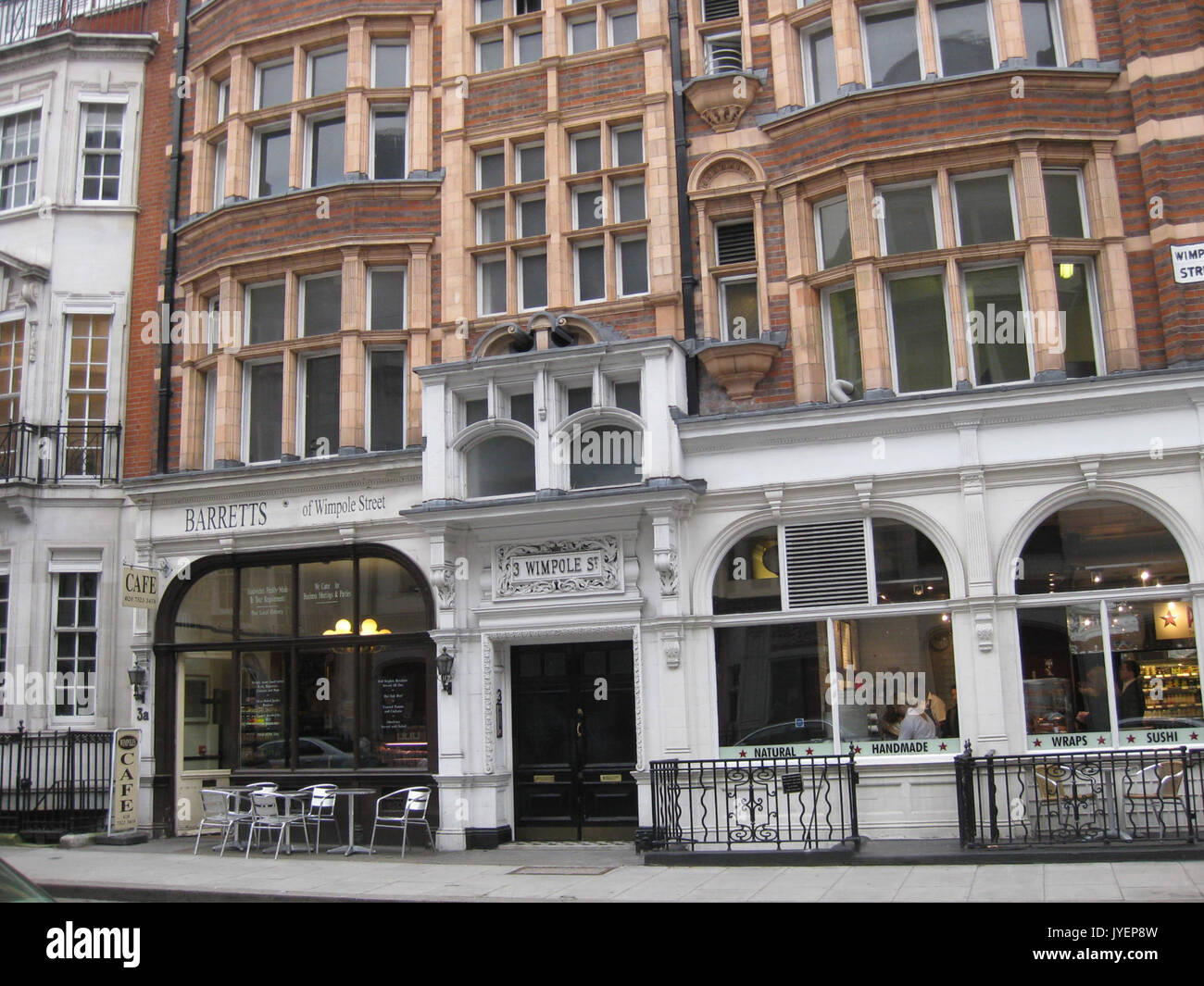 3 Wimpole Street Stock Photo - Alamy