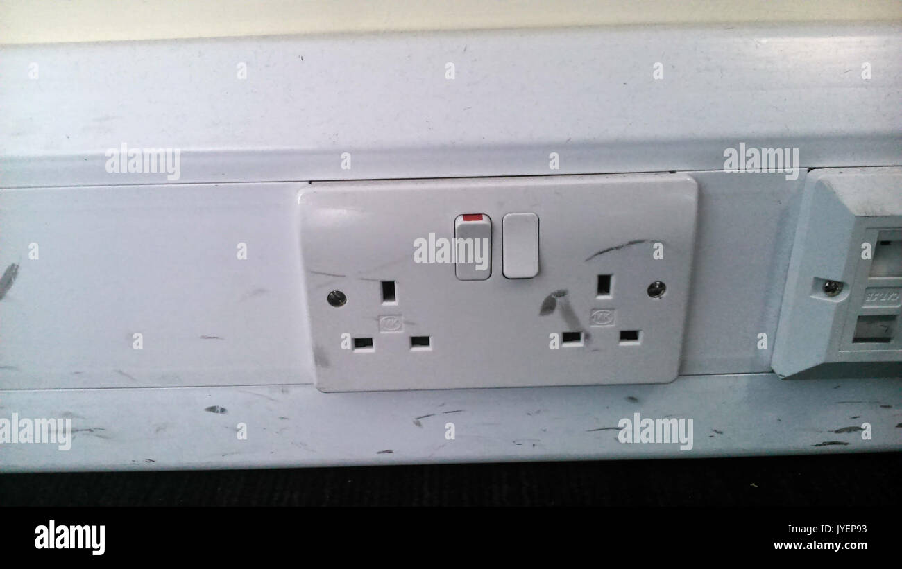 247 Home Rescue electric plugs Stock Photo - Alamy