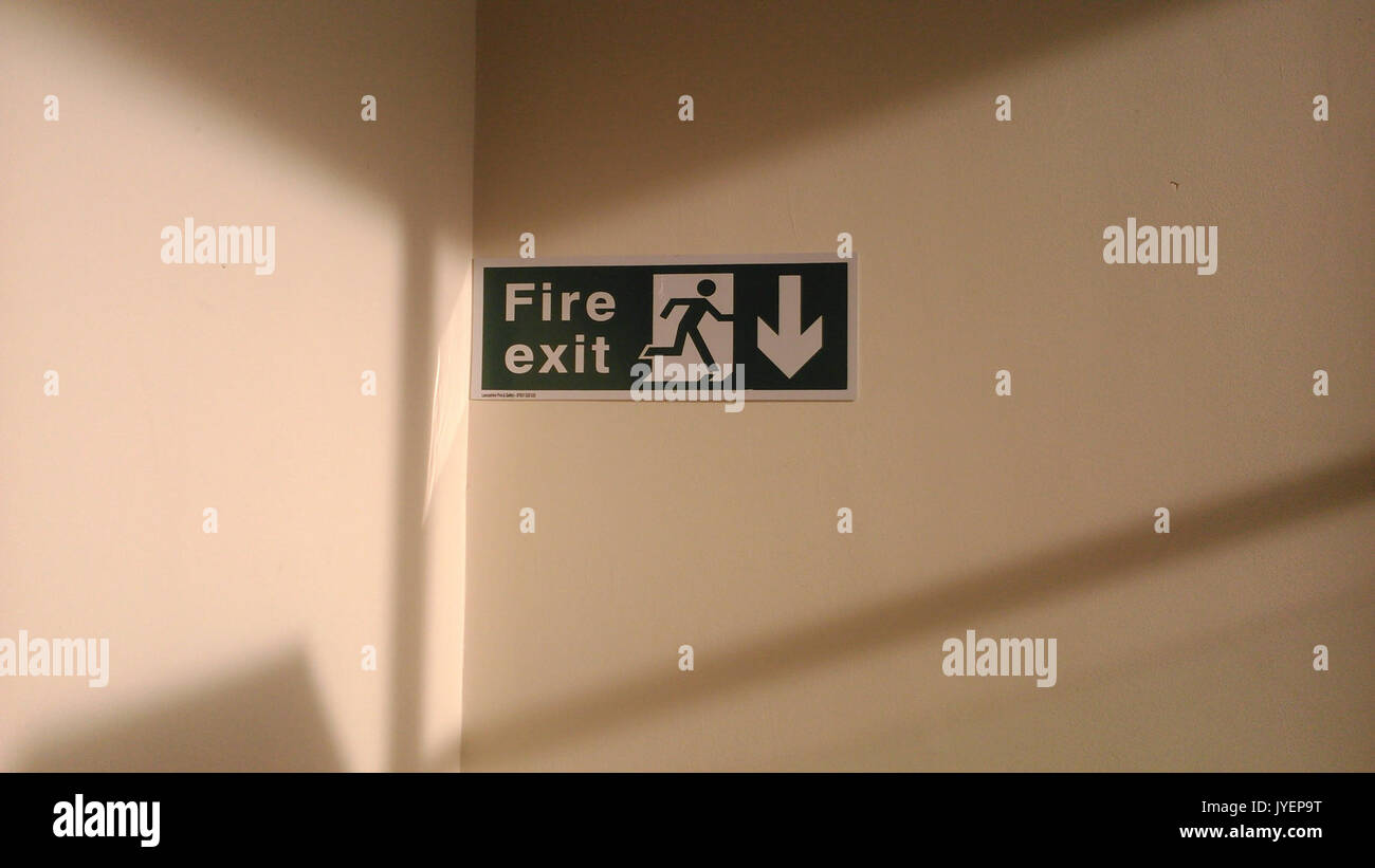 Fire escape map hi-res stock photography and images - Alamy