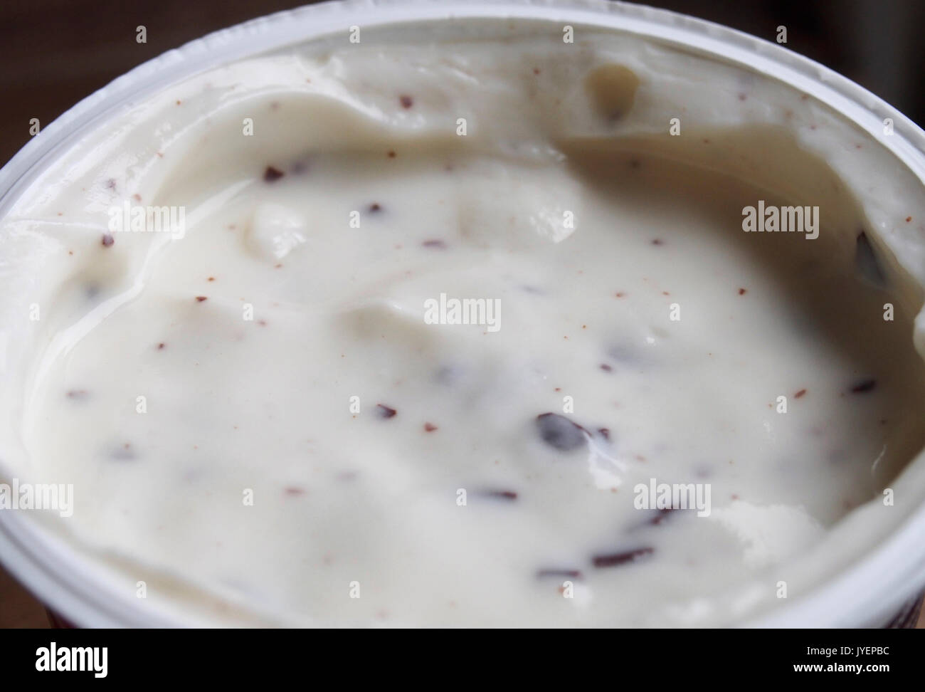 Yogurt texture hi-res stock photography and images - Alamy