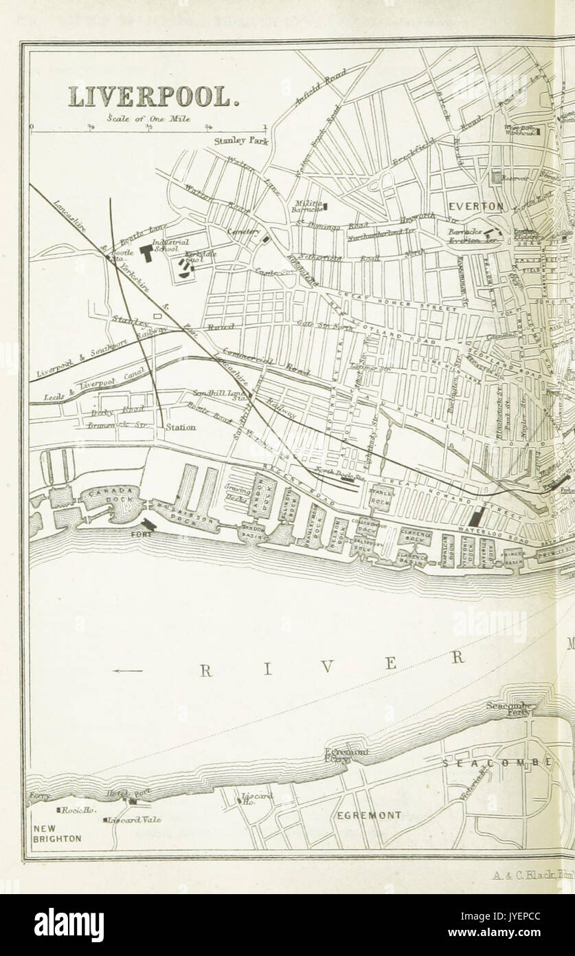 Liverpool docks map hi-res stock photography and images - Alamy