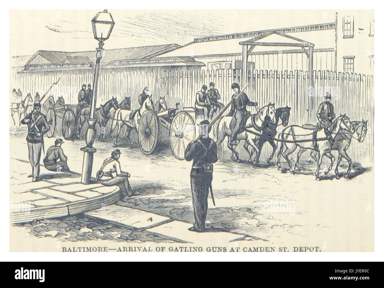 American civil war baltimore Cut Out Stock Images & Pictures - Alamy