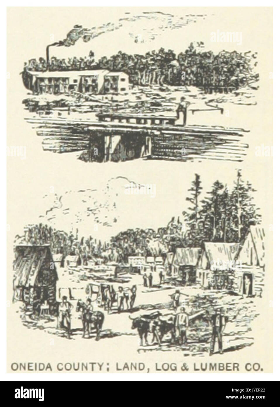 Oneida map hi-res stock photography and images - Alamy