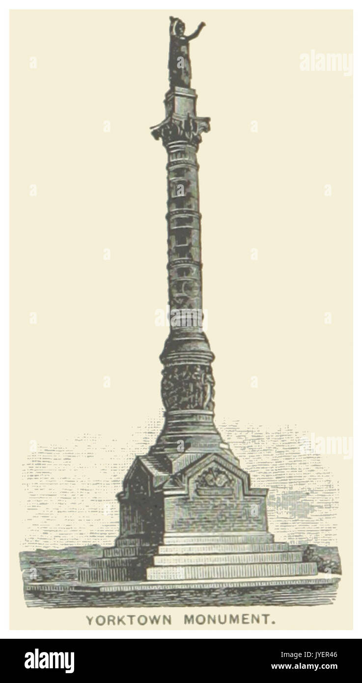 Yorktown monument hi-res stock photography and images - Alamy
