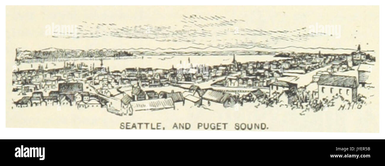 US WA(1891) p877 SEATTLE Stock Photo - Alamy