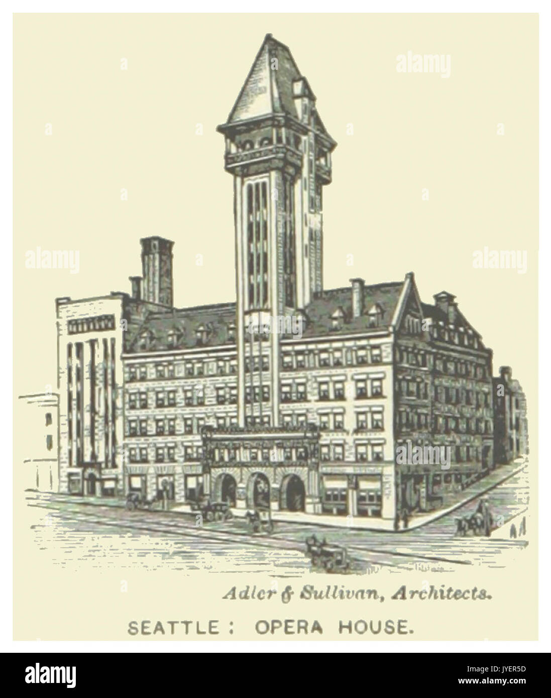 Seattle opera house hi-res stock photography and images - Alamy