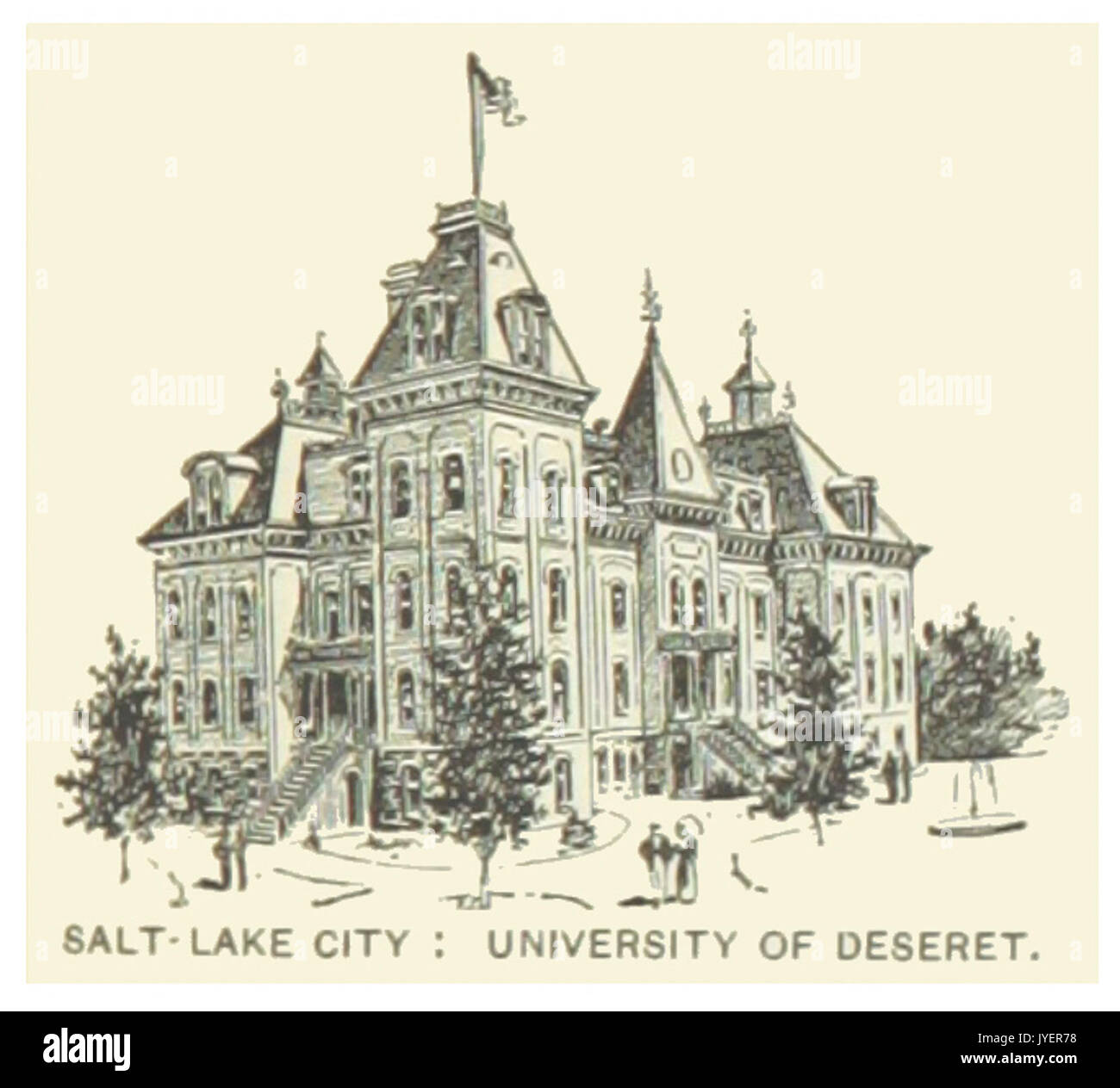 Historical university development Cut Out Stock Images & Pictures - Alamy