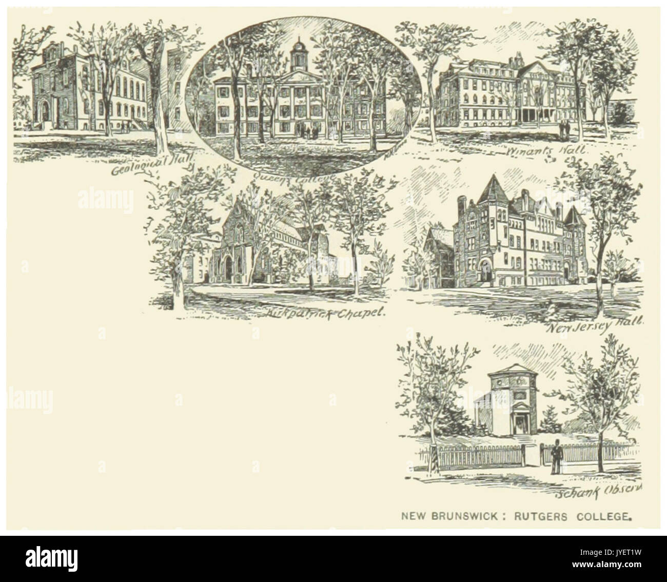Rutgers university campus hi-res stock photography and images - Alamy