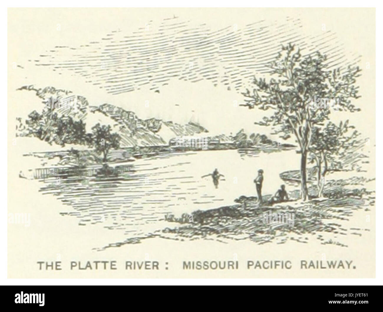 Map of platte river hi-res stock photography and images - Alamy