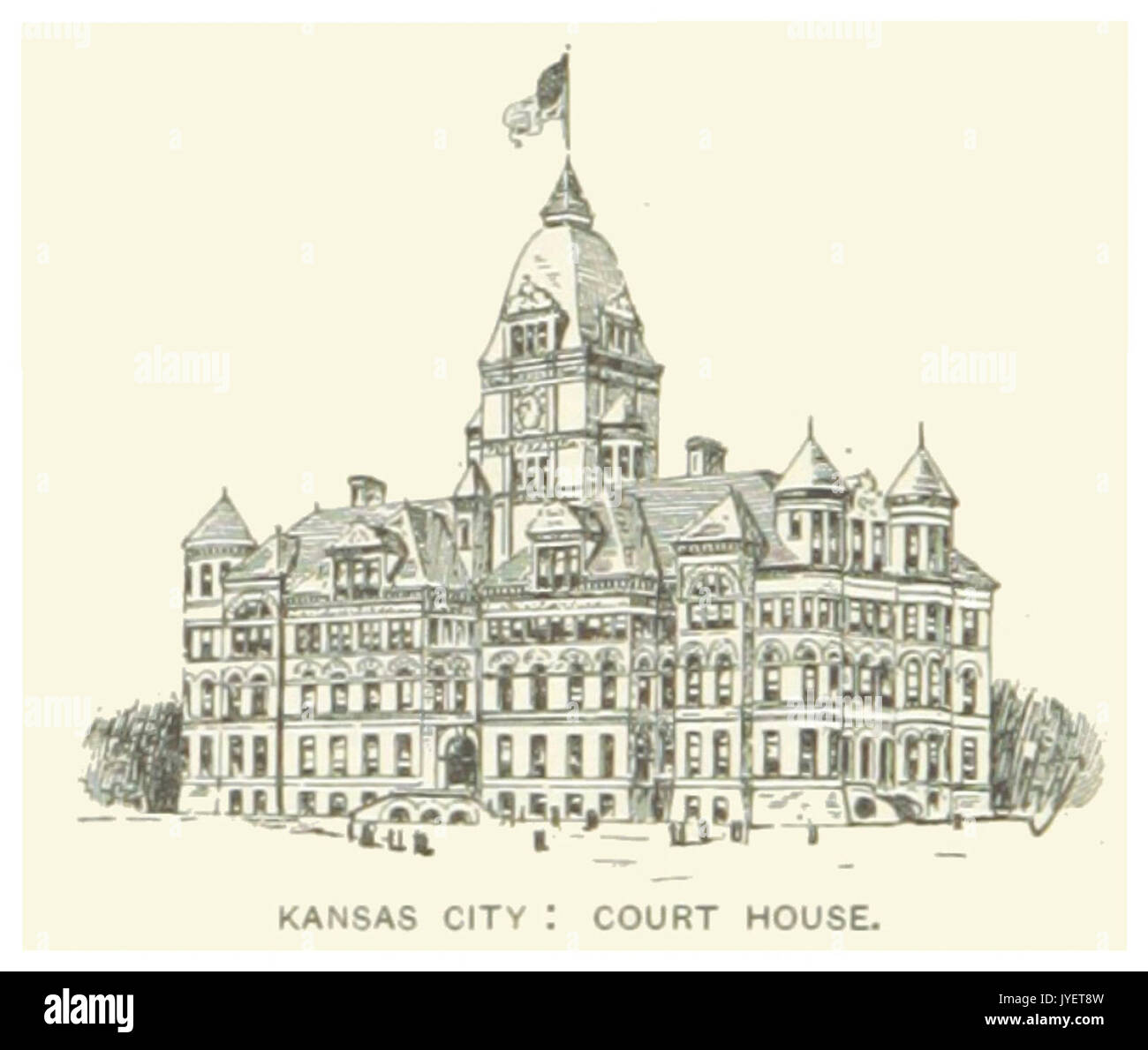Kansas city map Cut Out Stock Images & Pictures - Alamy