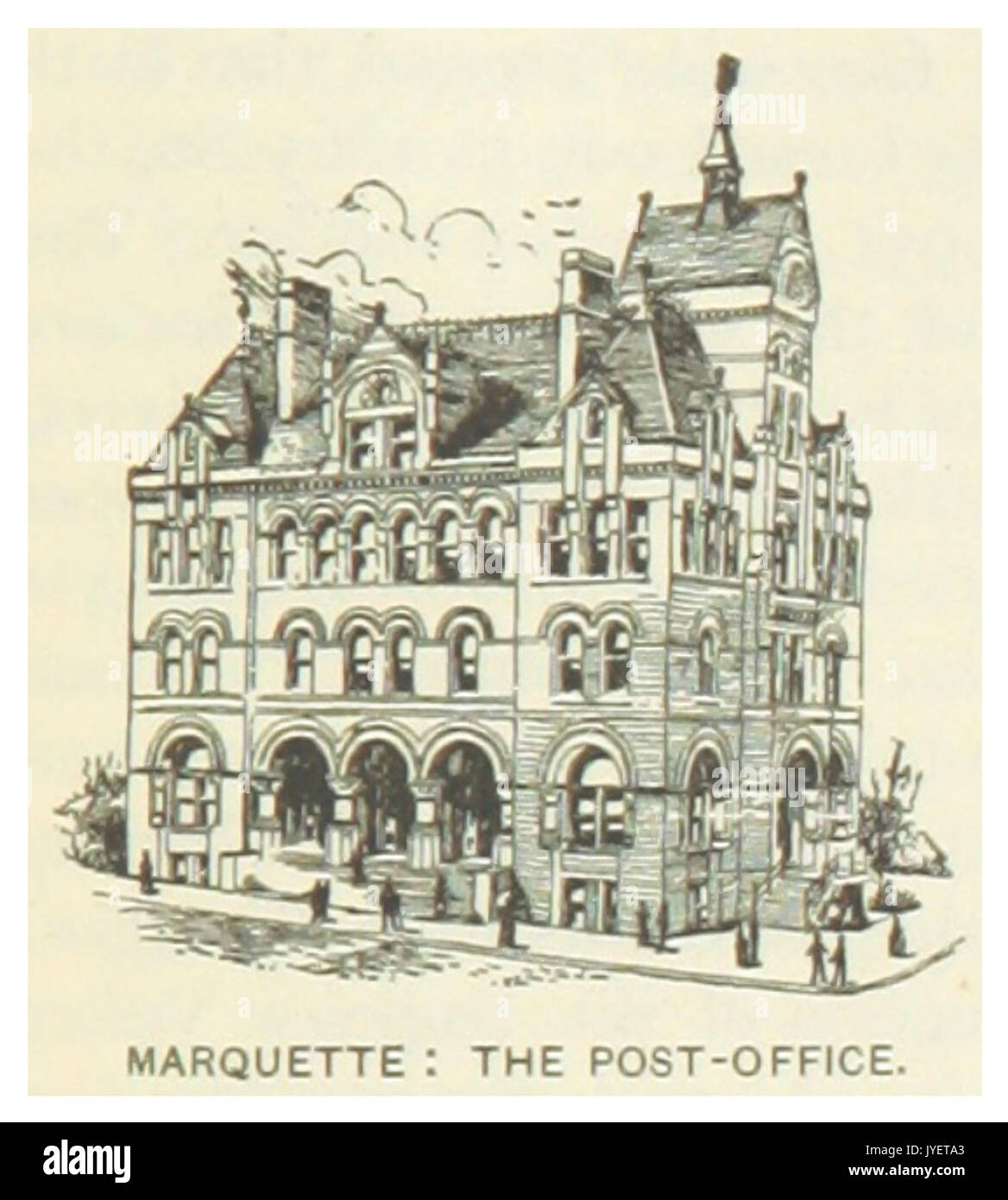 Marquette map hi-res stock photography and images - Alamy