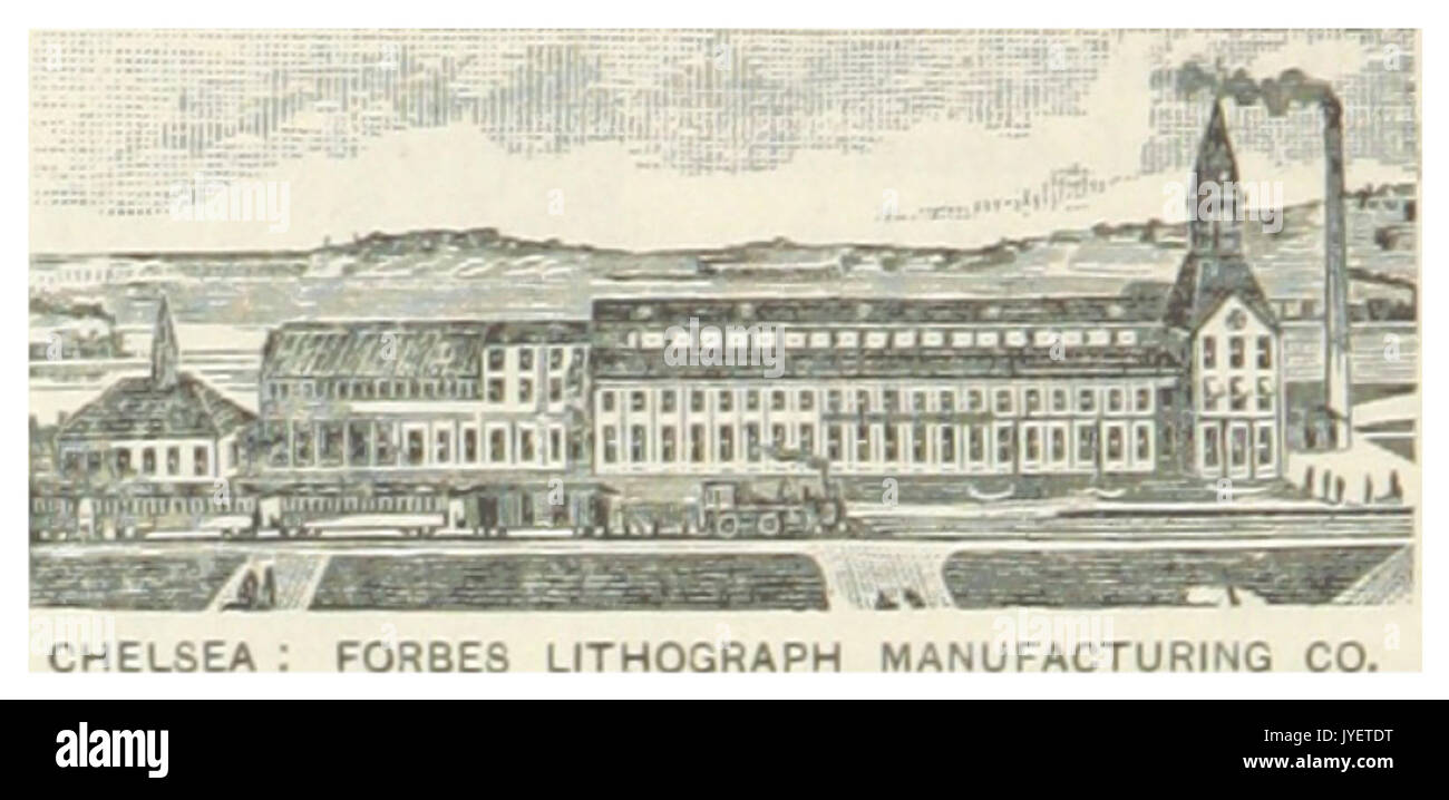 US MA(1891) p364 CHELSEA, FORBES LITHOGRAPH MANUFACTURING COMPANY Stock ...