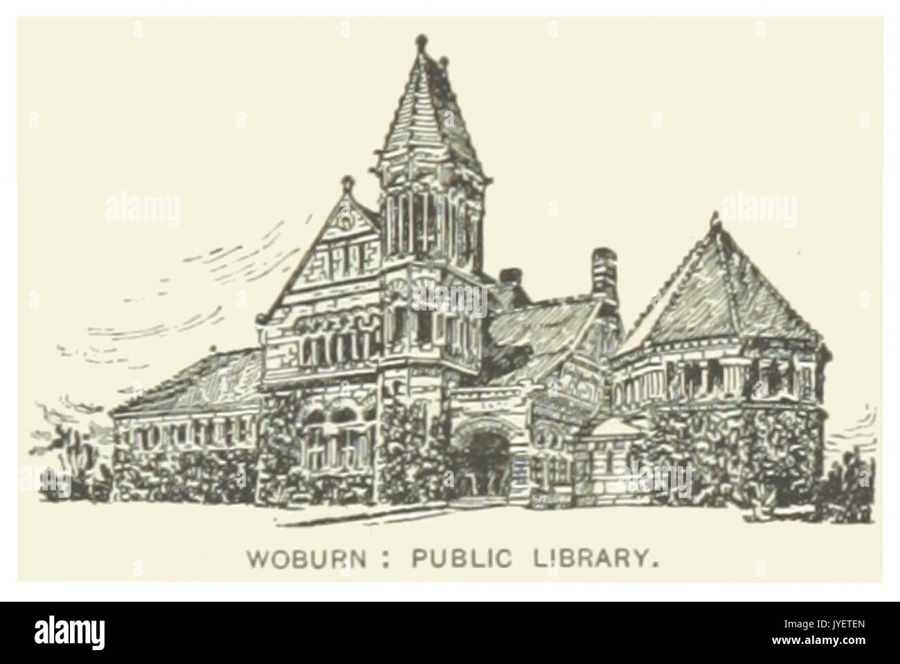 Map of woburn hi-res stock photography and images - Alamy