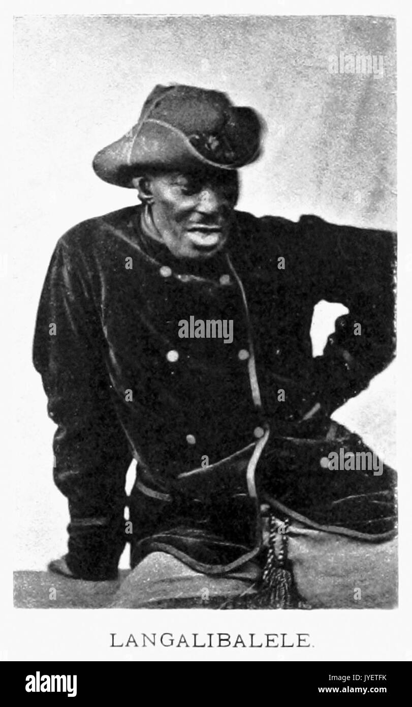 LL1882 pg008 LANGALIBALELE Stock Photo - Alamy