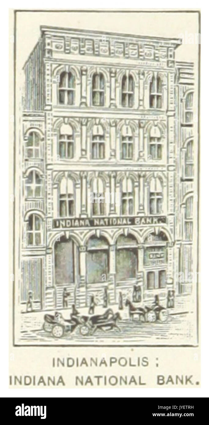 Old map of indiana Cut Out Stock Images & Pictures - Alamy