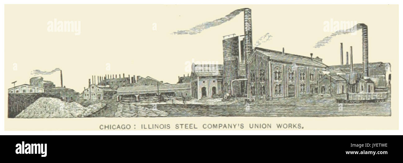 Chicago steel 1890s hi-res stock photography and images - Alamy