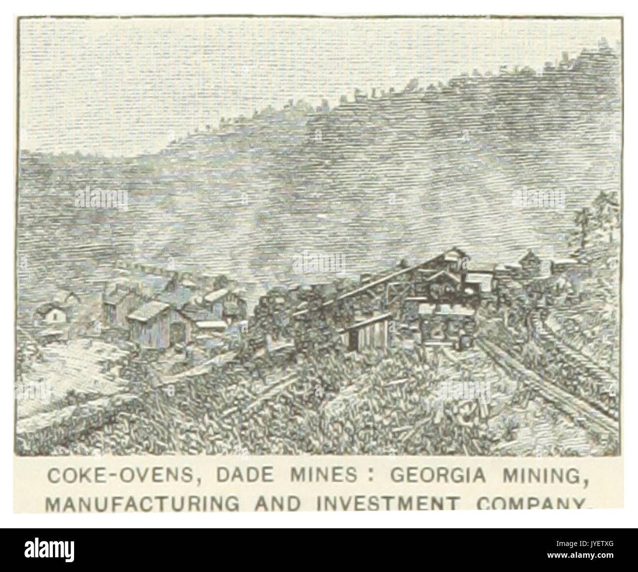 US GA(1891) p185 COKE OVENS, DATE MINES, GEORGIA MINING, MANUFACTURING ...